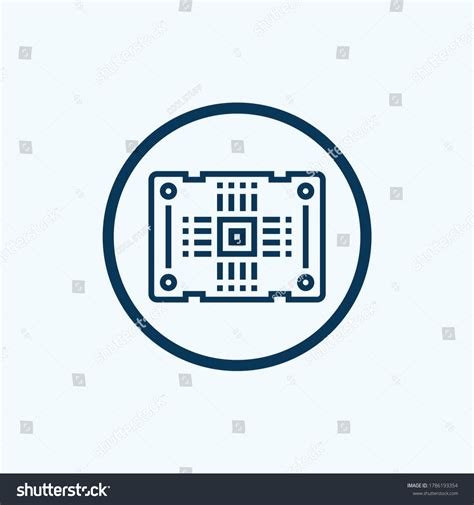 Pcb Line Icon Photos Images And Pictures Shutterstock