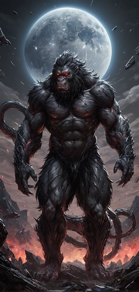 Gokus Great Ape Form Image Created By Viper66789akr Tensorart
