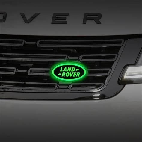 Led Car Emblem Logo Light Accessories For Land Rover Range Rover Velar