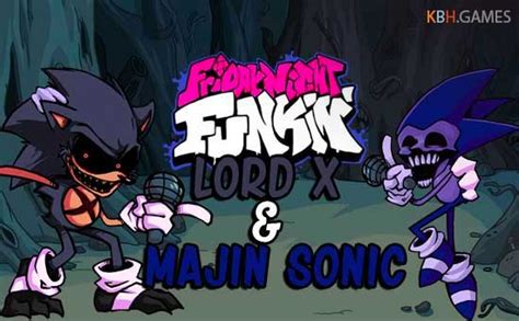 Fnf Lord X And Majin Sonic Mod Online Game On Kbh