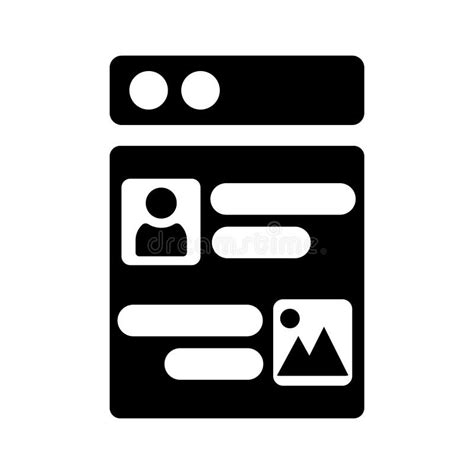 Web Window Icon Website Vector Illustration Stock Vector Illustration Of Design Page 198143313