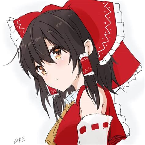 巫女 灵梦 博丽灵梦 女孩图片 尺寸1019x1019 Bobopic