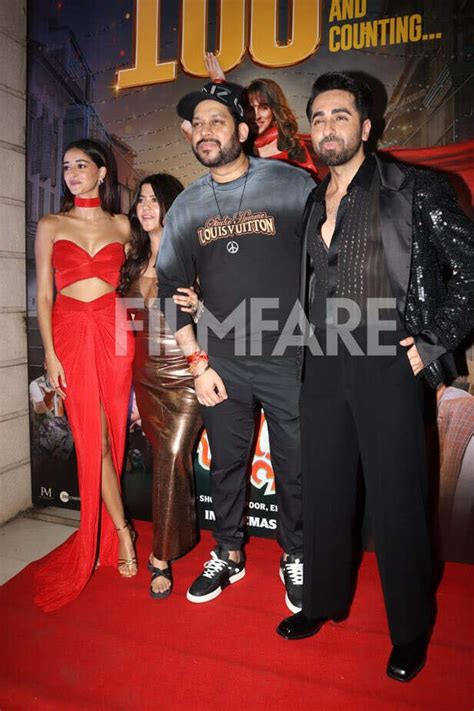 Ayushmann Khurrana Ananya Panday And Others Arrive At The Dream Girl 2