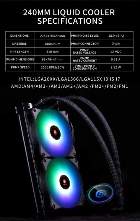 China Customized Gaming Liquid Cooling System Manufacturers Wholesale Quotation SINDA