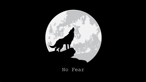 Free Dark Wolf Wallpaper Template To Edit Online