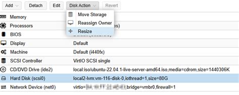 Proxmox Ve Resizing Guest Disk