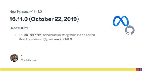 react 16 11 0 r reactjs