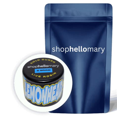 Lemonhead Thca Rosin Shop Hello Mary