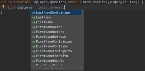 Creating A Repository Interface Jetbrains Guide