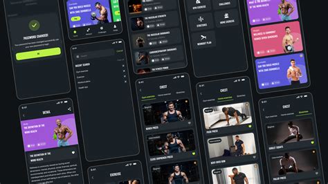 gymbody workout app ui template gym app in flutter android ios app