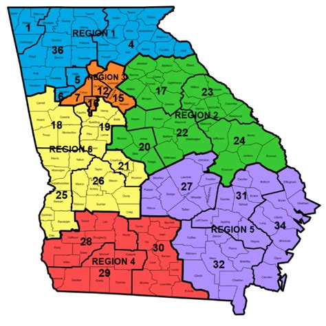 Dbhdd Regional Map Ga Prevention