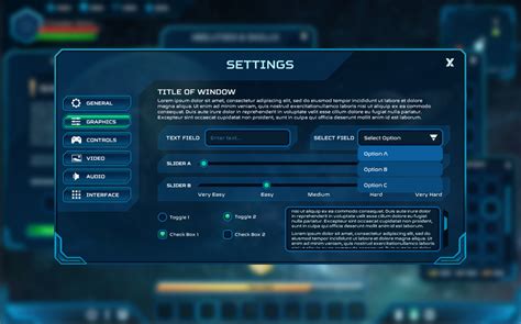Complete Sci Fi Gui Ui Psd Sources
