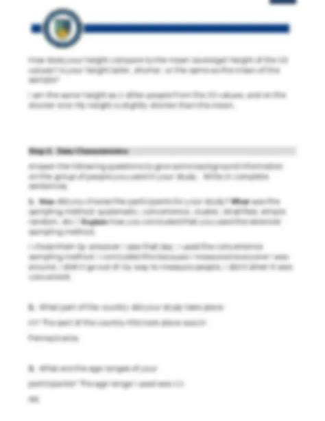 Math225 Week 5 Lab Assignment Data Analysis And Empirical Rule