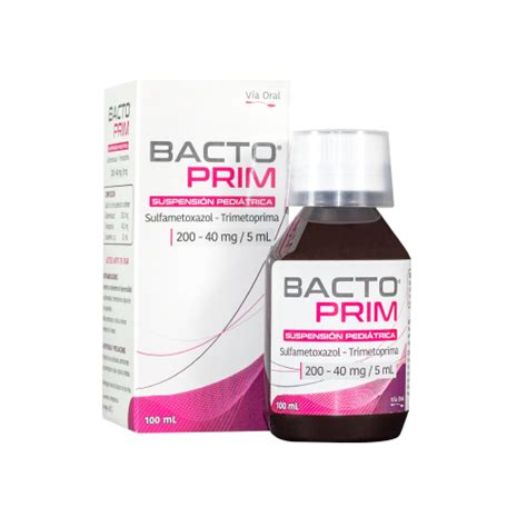 Bactoprim Suspensión Pediátrica Neofarmaco Ecuador