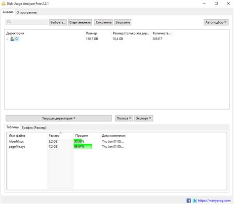 disk usage analyzer — скачать программу для windows