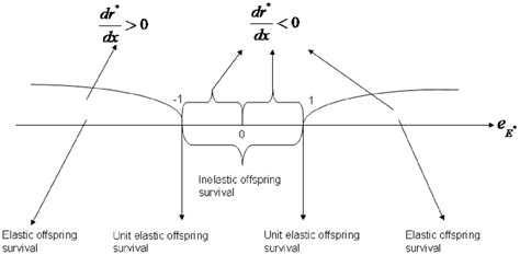 The Effect Of The Resource Elasticity Of The Offspring Survival