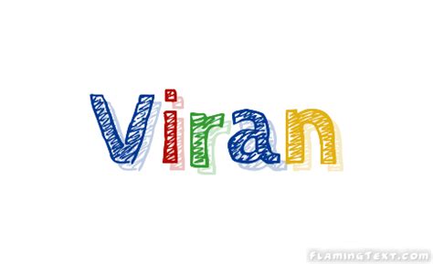 Viran Logo | Free Name Design Tool from Flaming Text