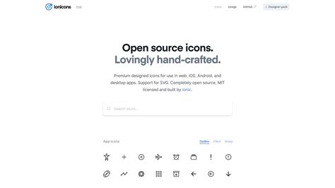 70 free open source icon libraries 2024 bootstrapbrain