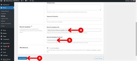 how to setup a remote template bricks awesome