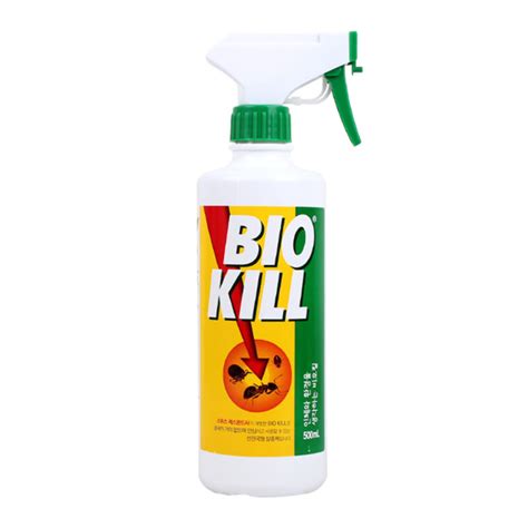 비오킬 500ml 빈대 베드버그 좀벌레 진드기 해충 살충제 퇴치 약 바이오킬 고스몰