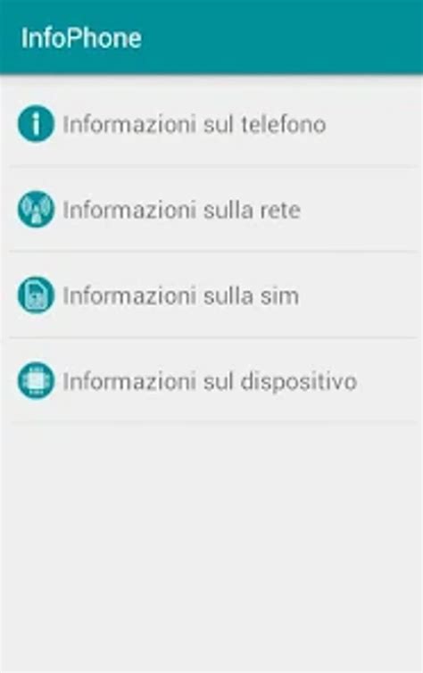 InfoSim Para Android Descargar