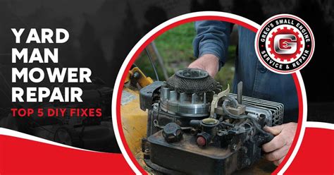 Yard Man Mower Repair: 5 Easy DIY Fixes to Try at Home