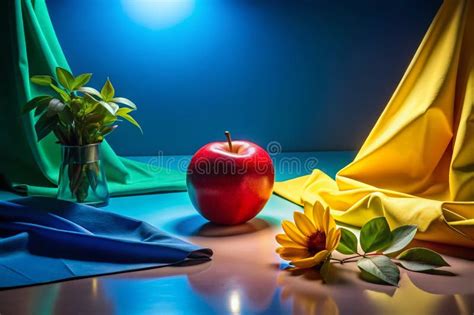 Visualizing Light Reflection And Absorption Colorful Objects Showcase