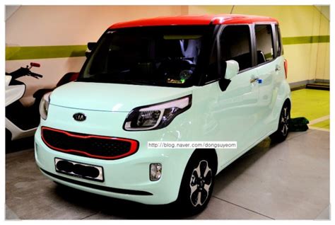 기아 레이 민트 랩핑 3m 루프스킨 A필러 무광 C필러 유광 블랙아웃 작업후기~ 네이버 블로그