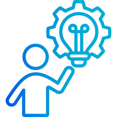 Proactive Generic Gradient Outline Icon