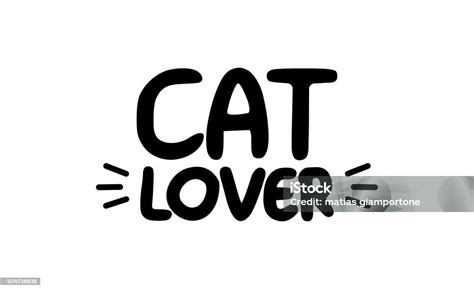 고양이 귀와 수염이 있는 고양이 애호가 메시지 고양이 애호가와 고양이 엄마를 위한 귀여운 디자인 0명에 대한 스톡 벡터 아트 및 기타 이미지 Istock