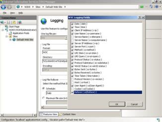 IIS Configuring IIS Logging WMLCLoud