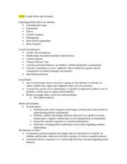 Notes Gender Roles And Sexuality 10 28 Gender Roles And Sexuality Exploring Media Effects On