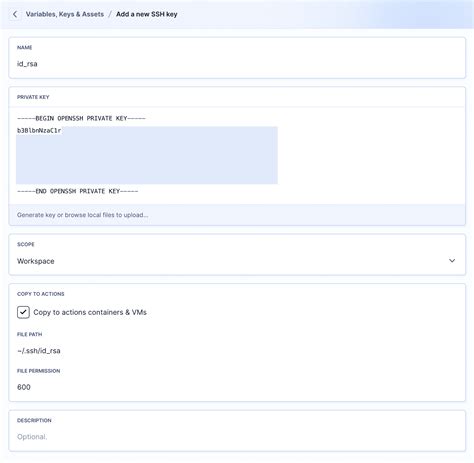 Managing Ssh Keys Docs