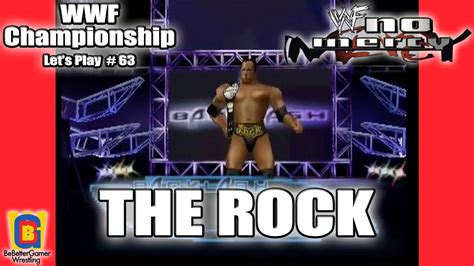 Wwf No Mercy The Rock Wwf Championship 0108 Lets Play 63