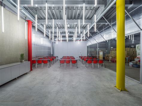 Waterfrom Design Updates Taiwanese Factory With Colourful Accents And