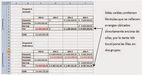 MS Excel Gratis Hacer un esquema automático en Excel