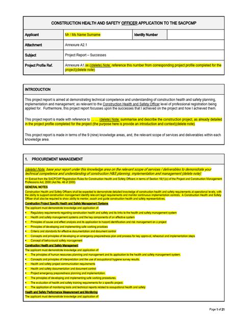 Project Report Success And Failures Pdf Occupational Safety And Health Safety Project Report Success And Failures Pdf Occupational Safety And Health Safety