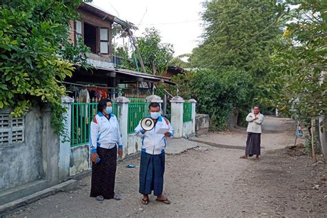 ကံမမြို့၌ ပြည်သူများ ကိုဗစ် ၁၉ မျိုးကွဲသစ် အိုမီခရွန် ကြိုတင်ကာကွယ်နိုင