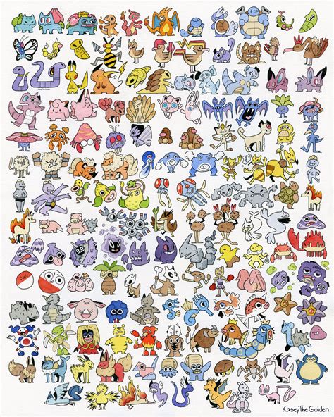 Kaseythegolden Pokemon Art Pokemon Gen 1 Pokemon