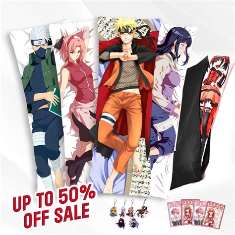 Custom Made Body Pillow Cover All Naruto Anime Fan Art Husbando Design