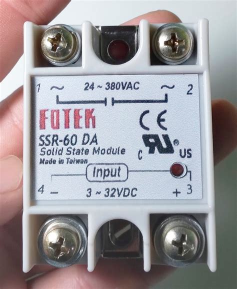 Fotek Ssr-60da 60 Ampere Relé Sólido 380vac | Mercado Livre