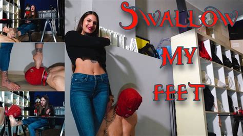 Swallow My Feet Miss Dula Clips4sale