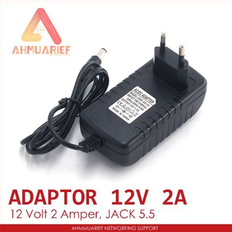 jual aebdg adaptor 2a 12v 2 ampere dc 12v cctv led ada indikator lampunya adaptor 12v 2a