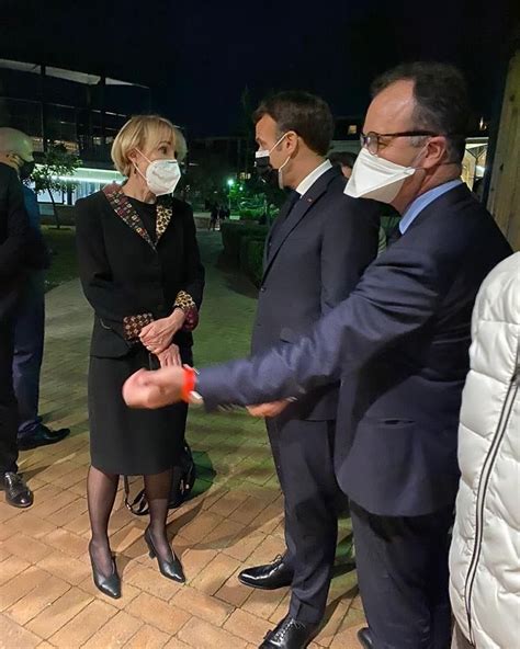 Prof Helen Rees Met With The President Of France Emmanuel Macron On… Wits Rhi