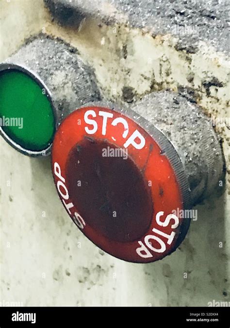 Emergency Stop Button Hi Res Stock Photography And Images Alamy