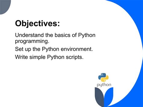 Introduction To Python And Basic Syntaxpptx Programming Languages Computing
