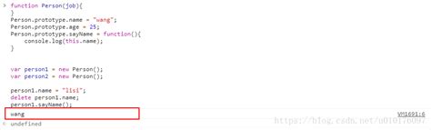 Js中使用原型模式创建对象js 根据prototype创建对象 Csdn博客