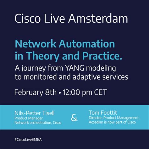 Accedian Is Now Part Of Cisco On Linkedin Join Us At Cisco Live Amsterdam 2024 Accedian