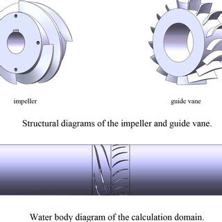 Three Dimensional Rendering A Structural Diagrams Of The Impeller Download Scientific