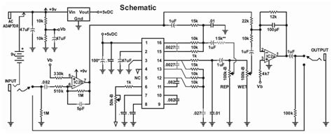 Pt2399 Echo Schematic With Opamp Pt2399 Echo Extended Ap Flickr
